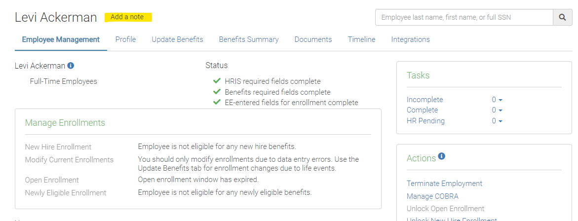 How to Process a Qualifying Life Event (QLE) in Employee Navigator ...